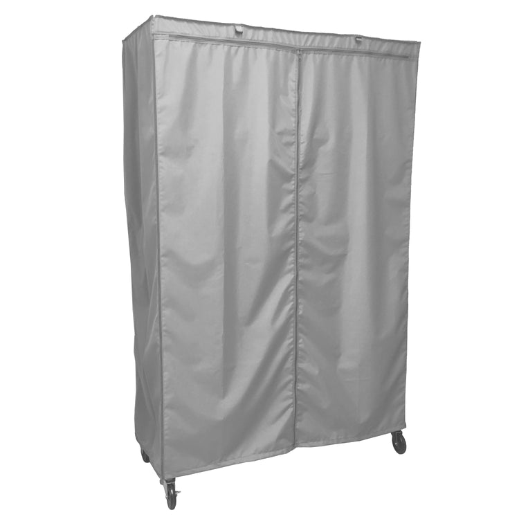 Storage Shelving Unit Cover Only with Front See-through Panel - 24-72"W ...