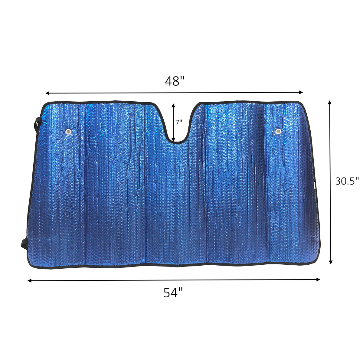 Plasma Coated Car Windshield Sun Shade fits Small to Mid Size Car ...