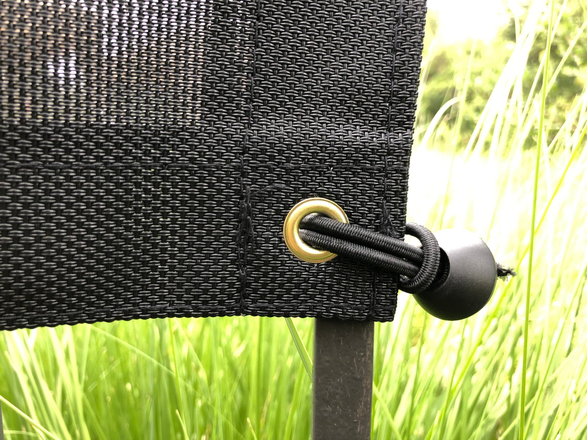 Shade Sail Mesh Sun Screen Panel Patio Awning 8 Ft X 4 Ft Black ...